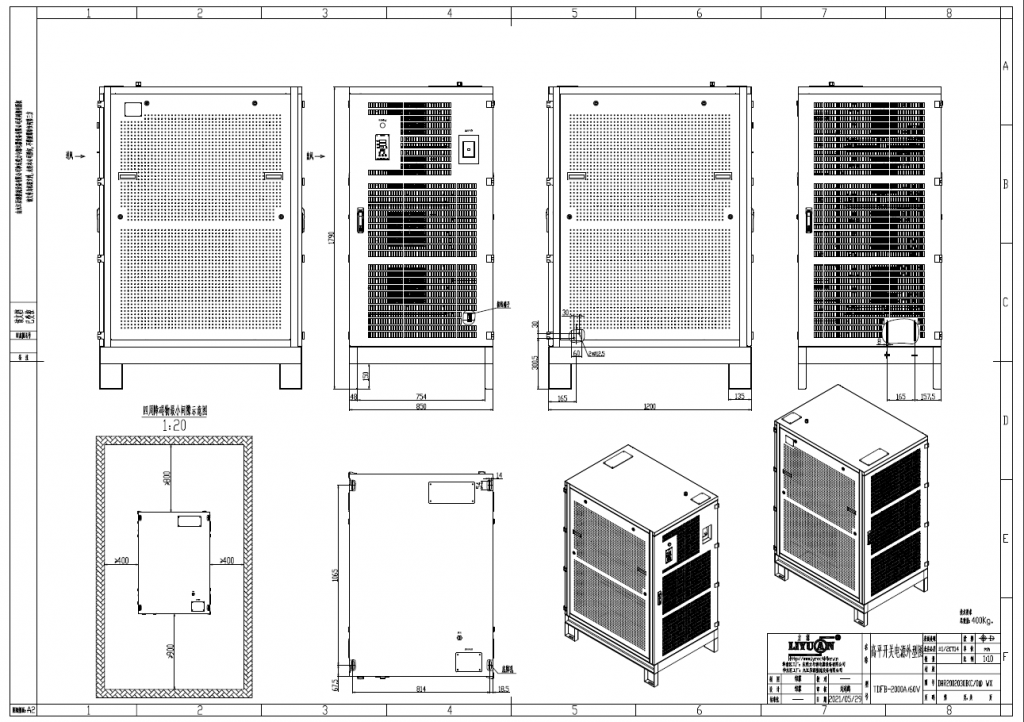 60V 2000A Plating Rectifier for Surface Treatment - Liyuan plating ...