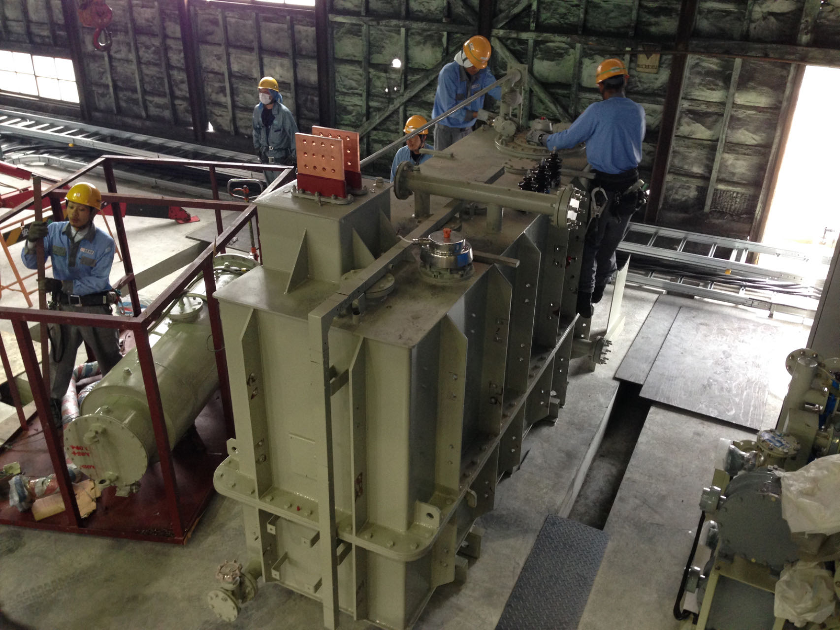 The Graphite Heating Rectifiers Project In Japan Liyuan Plating Rectifier Anodizing Rectifier