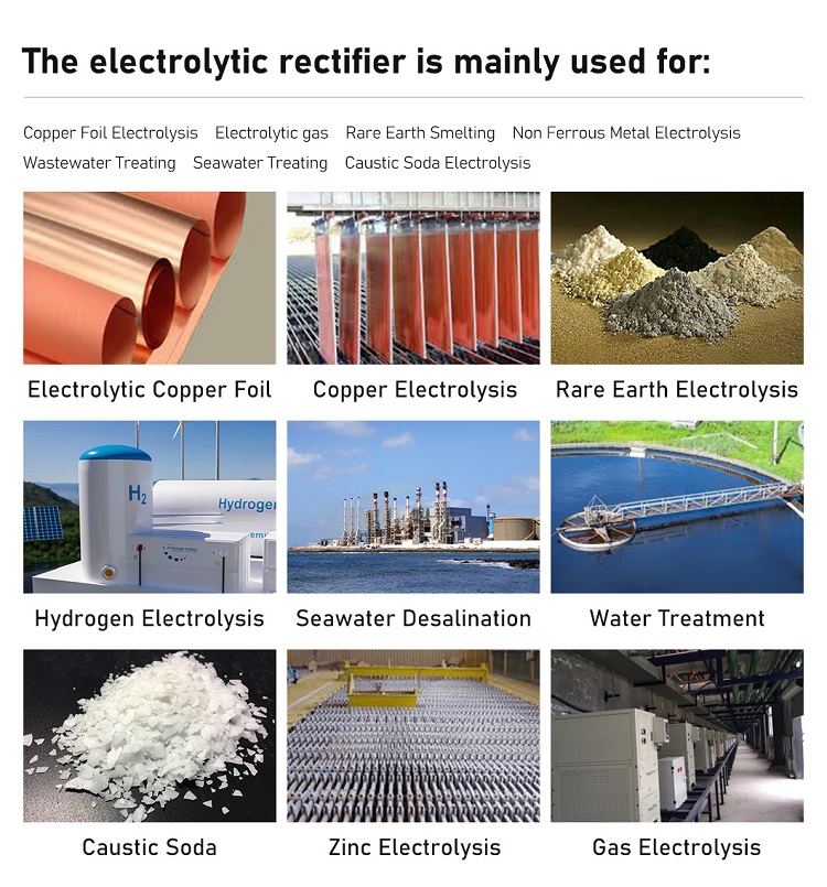 250A20V Water Treatment DC Rectifier - Liyuan plating rectifier ...